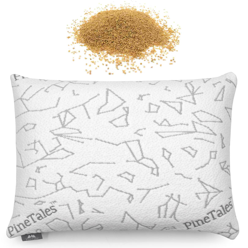 Millet Hulls Pillow for Neck Pain Relief – PineTales®