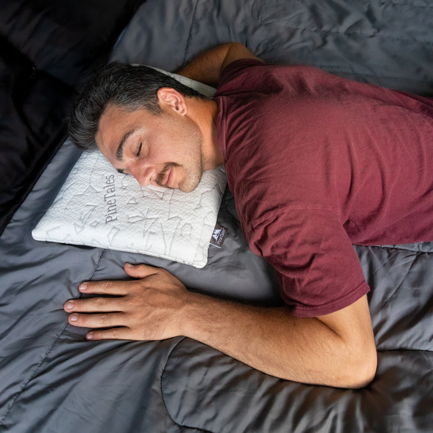 Stomach Sleeper Pillow for Belly & Tummy Sleepers | PineTales